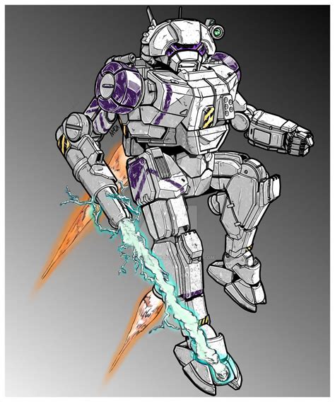 Vindicator Battletech By M42a Geigera42 On Deviantart