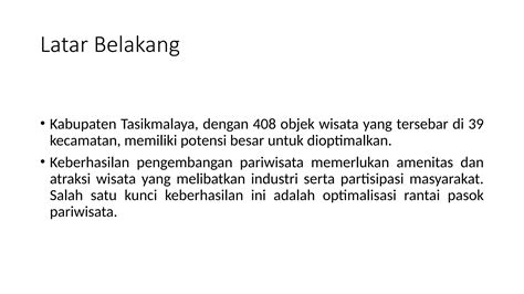 Presentasi Power Point Scm Pariwisata Pptx