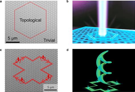 Topological Bulk Laser And Topological Vortex Laser A Sem Image Of A Download Scientific