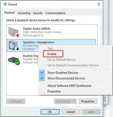 Methods To Fix External Speakers Not Working On Win Laptop