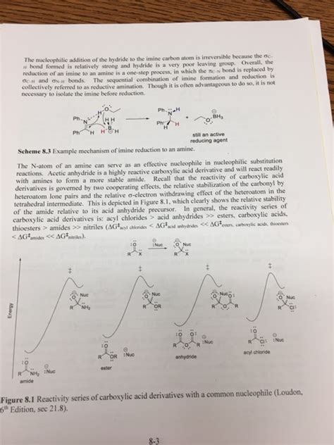 Solved Reactions Of Nitrogen Functional Groups 8 1