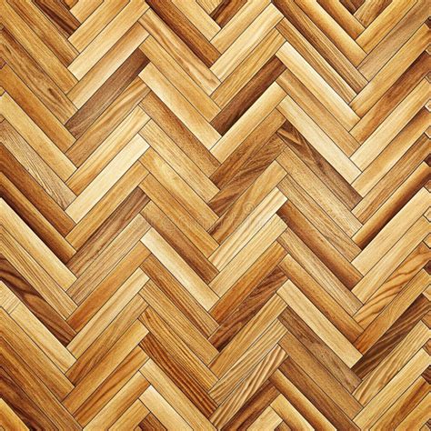 Herringbone Semi Gloss Oak Wood Texture Stock Illustration
