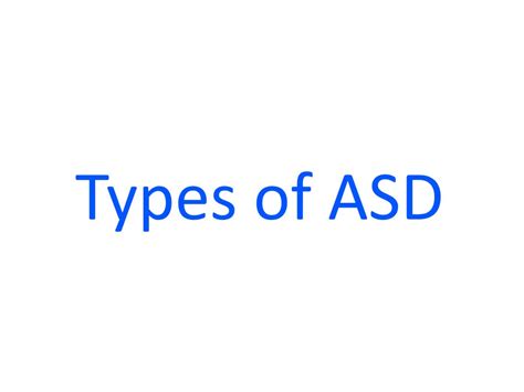 Types Of Asd Primum Secundum Svc Type Ivc Type