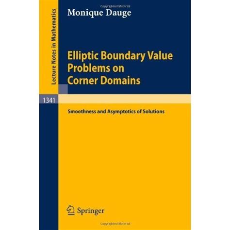 Comprar Elliptic Boundary Value Problems On Corner Domains De Dauge Buscalibre