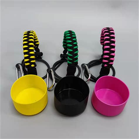 Enhanced Paracord Cup Rope And Silicone Boot Set For Hydroflask Aquaflask Wide Mouth Water