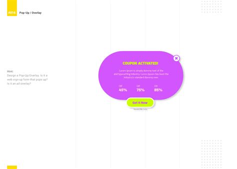 UI Challenge On Behance
