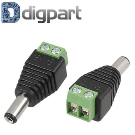 Jual Jack Konektor Power Plug DC CCTV Male Cowok Conector Connector Kota Malang DigPart