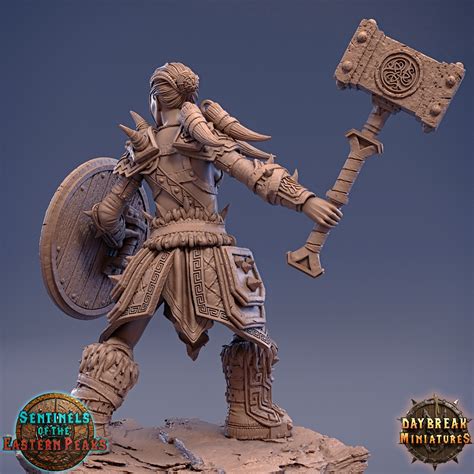 Humans Fandra Holler Wargame Exclusive Fantasy