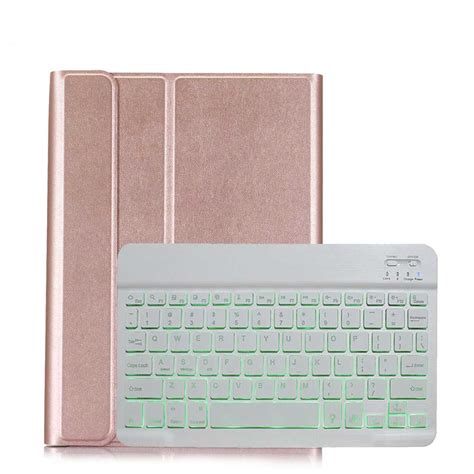 Bluetooth Backlight Keyboard Smart Cover For Ipad Vicedeal