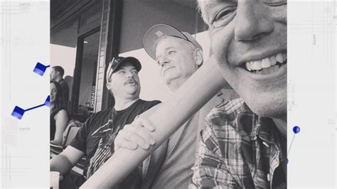 Video Bill Murray Anthony Bourdain And Danny Mcbride Bro Out At The Ballpark Abc News