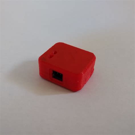3d printable adafruit microlipo charger enclosure by ffftechnology