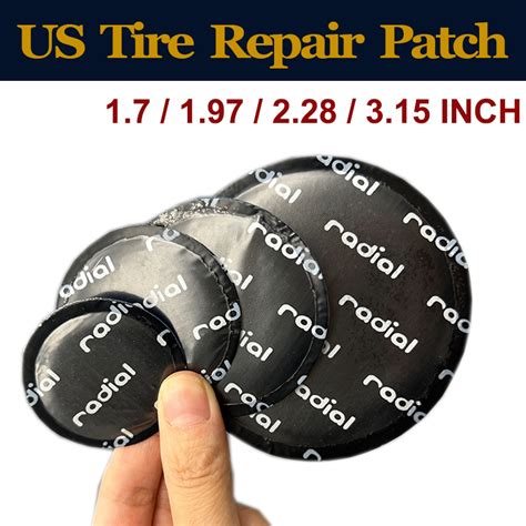 Puncture Repair Kit Car 80pcsbox 58mm Car Round Natural Rubber Tire