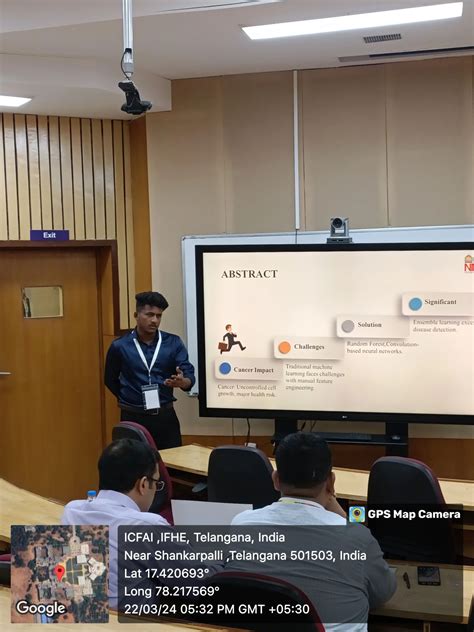kranthi kumar on linkedin participating in the international