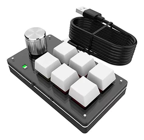 E Mini Teclado Rgb Com Fio Uma Para 6 Teclas Programável Mercadolivre