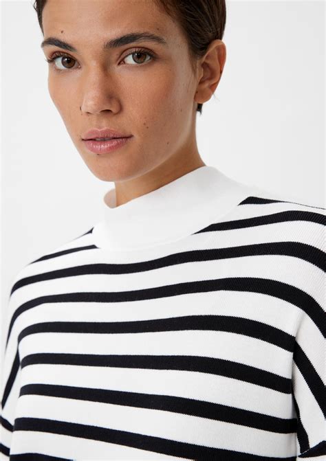 Knitted Pullover White Comma