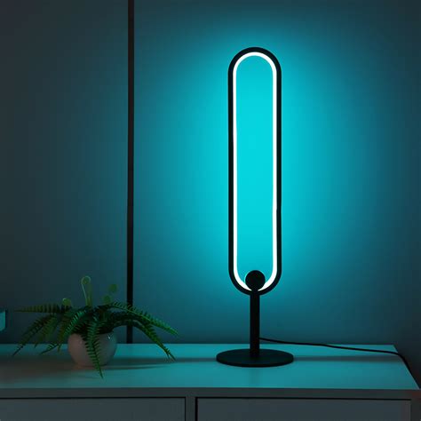 Rgb Desk Lamp With Remote Control 60cm Height