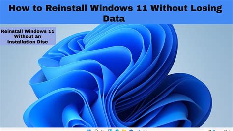 How To Reinstall Windows 11 Without Losing Data Reinstall Windows 11