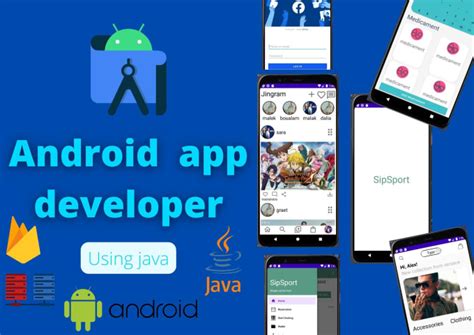 Develop Mobile App For Android With Android Studio Java By Saraalio Fiverr
