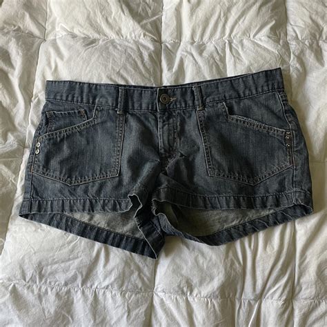Super Cute Jean Shorts No Size Listed Last Slide Depop