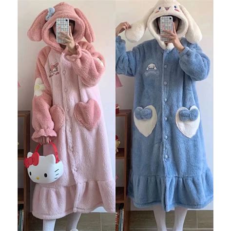 Costume Onesie Pajama Melody Cinnamoroll Lotso Kuromi Hello Kitty