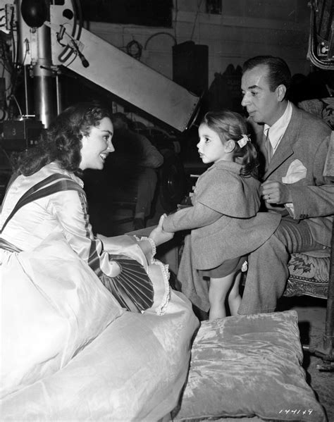 Warner Jennifer Jones Pictured With A Not Quite Yet Three Year Old Liza Minnelli And Her