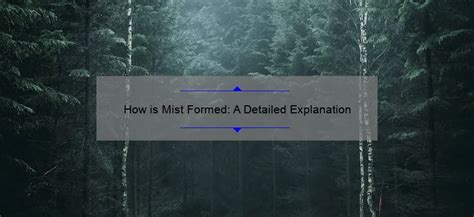 How Is Mist Formed A Detailed Explanation Working The Sails Com UPDATE