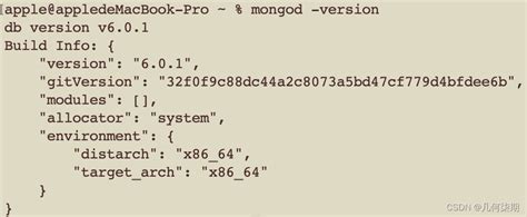 安装mongodb community之后提示command not found mongo找不到mongo指令 mongo