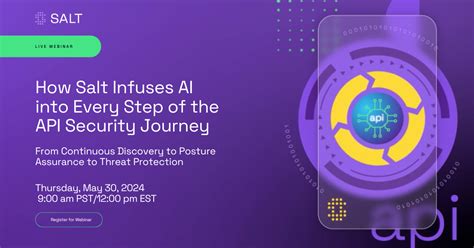Salt Security How Salt Infuses Ai Into Every Step Of The Api Security Journey