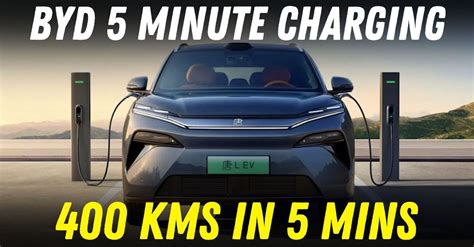 Byds 5 Min Charging Will Make Your Tata Nexon Mahindra Be 6 Xev Evs