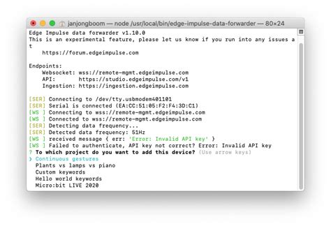 Connecting Stm32 Edge Impulse Forum