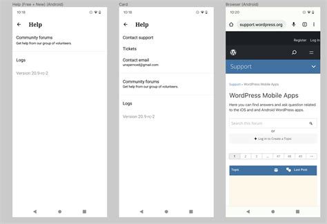 Direct Users To The New Org Mobile Forum · Issue 17801 · Wordpress