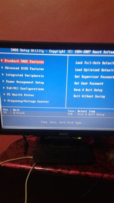 Horizontal Gray Patch Problem With Acer AL1716W LCD Monitor Acer Community