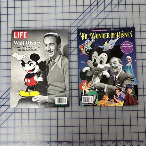 Disney Magazine Bundle Life Walt Disney And Hollywood Spotlight Wonder Of Disney £1178 Picclick Uk