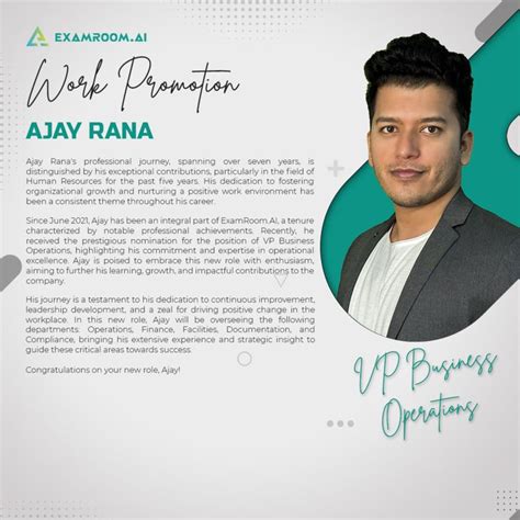 Examroomai® On Linkedin Promotion Leadership Businessgrowth Examroomai Innovativeleadership