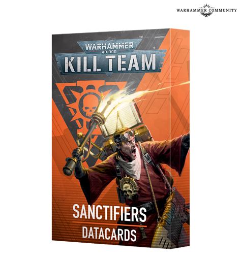 Kill Team Sanctifiers Datacards 102 59 Warhammer 40000 • Canadas