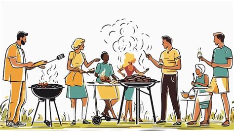 Clip Art Barbecue Party Image Dessin Barbecue Yapb