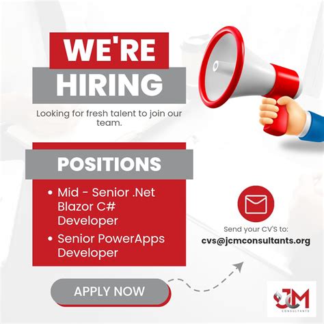 Jcm Consultants On Linkedin Blazor Powerapps Developer