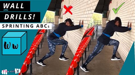 4 easy wall drills for faster acceleration sprinting abcs 023 youtube