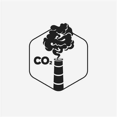 Co2 Emission Logo Vector 28308058 Vector Art At Vecteezy