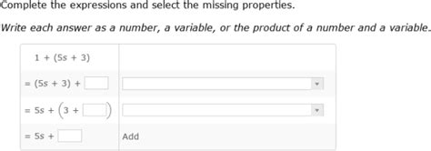 Ixl Write Equivalent Expressions Using Properties 7th Grade Math