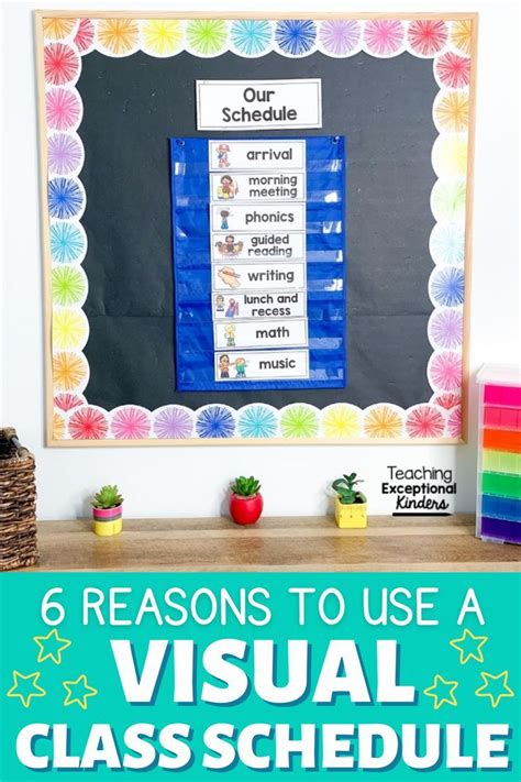 The Benefits Of Using A Visual Class Schedule
