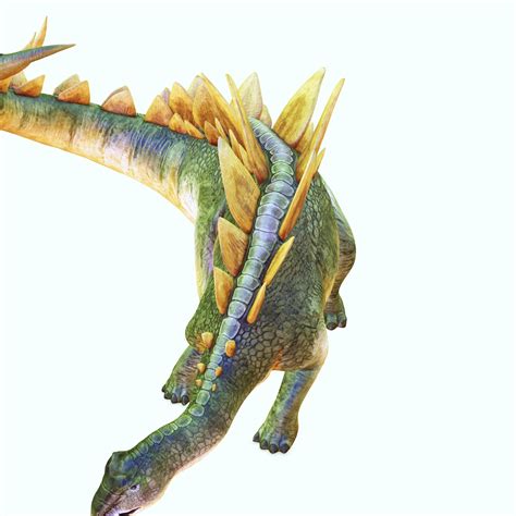 obj file dinosaur download stegosaurus 3d model stego animated