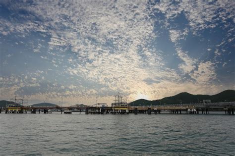 Premium Photo Deep Sea Port For Loading And Unloading Oil Into Refineries