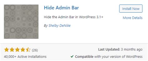 How To Disable Wordpress Admin Toolbar 4 Easy Ways