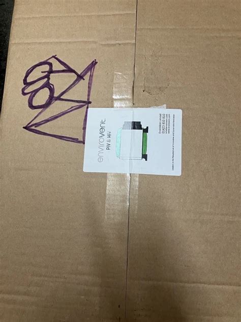 Envirovent Evl Hr Piv Positive Input Ventilation Bnib Free 48hr