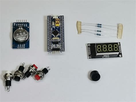 Diy Stm32 Alarm Clock With 7 Segment Display Using Arduino Ide