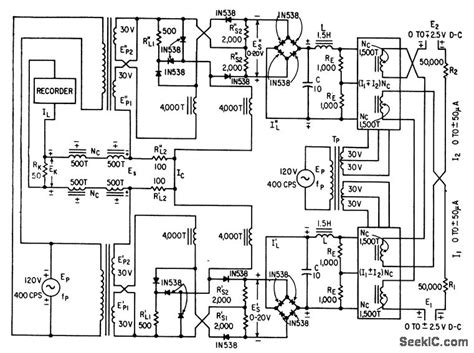 Four Quadrant Analog Multiplier Amplifier Circuit Circuit Diagram