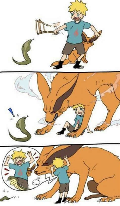 Naruto Mignon Naruto Meme Naruto Comic Naruto And Kurama