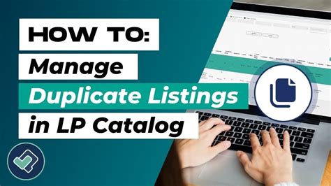 How To Manage Duplicate Listings In List Perfectly Catalog Youtube
