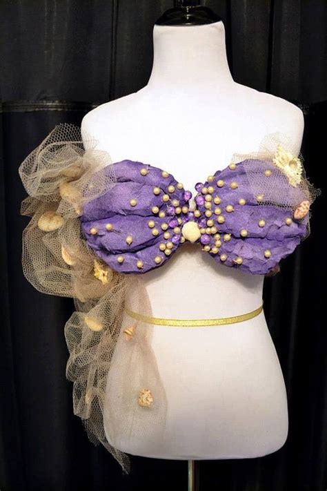 Ariel Inspired Seashell Bra Seashell Bra Bra Etsy